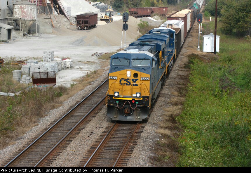CSXT 5222 ES44DC Q40908